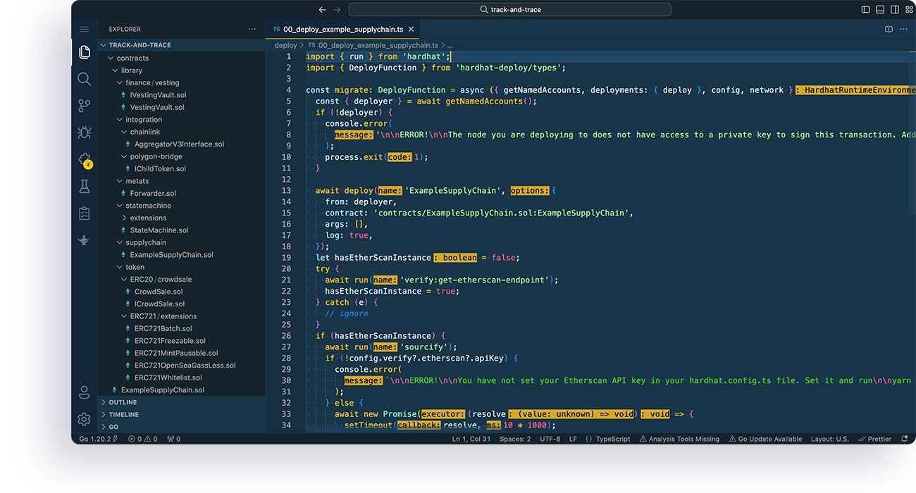 Smart Contract Builder | SettleMint